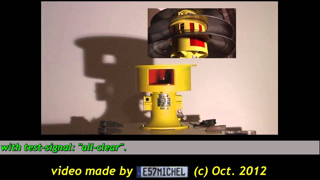 WW2 air raid siren - Fliegeralarm - WK2 Sirene - YouTube