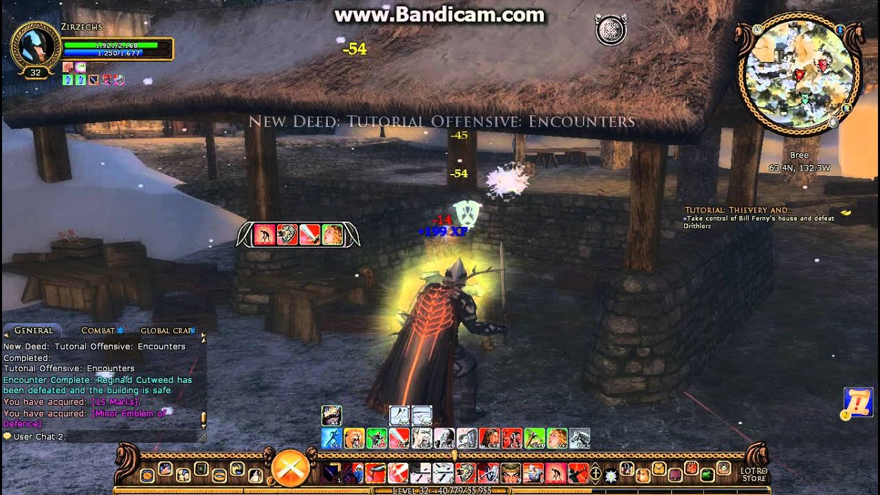 LOTRO Guardian doind skirmish intro - YouTube