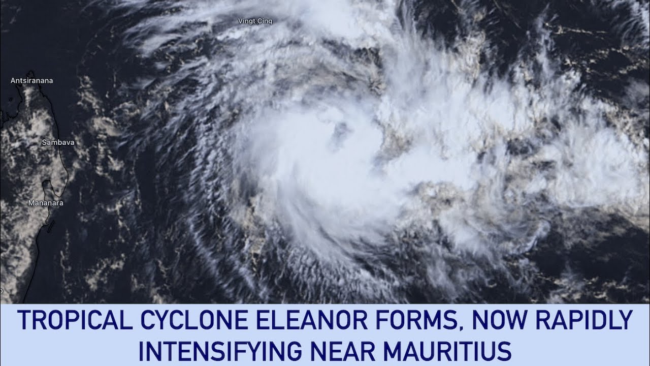Cyclone Eleanor Forecast to Rapidly Intensify as it Approaches ...