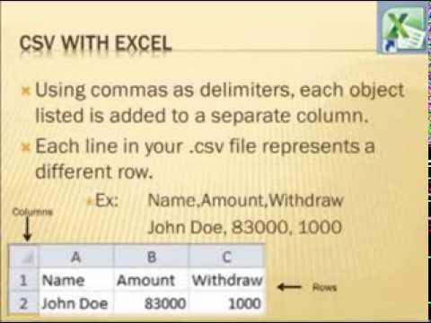 24 - What is CSV - YouTube