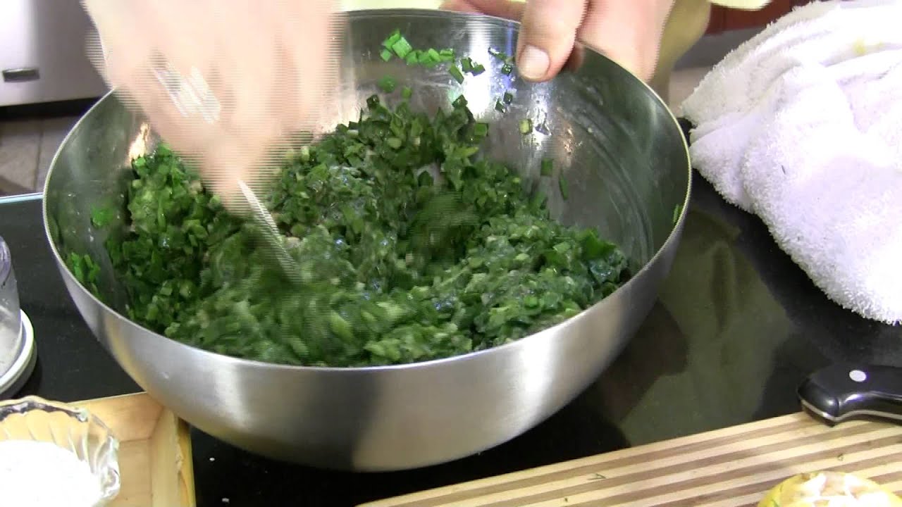 Kookoo Tareh 1.| how to cook Persian food | Chives - YouTube