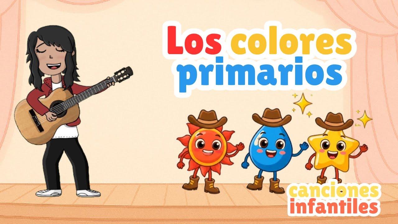 Los colores primarios – Canción educativa para niños - YouTube