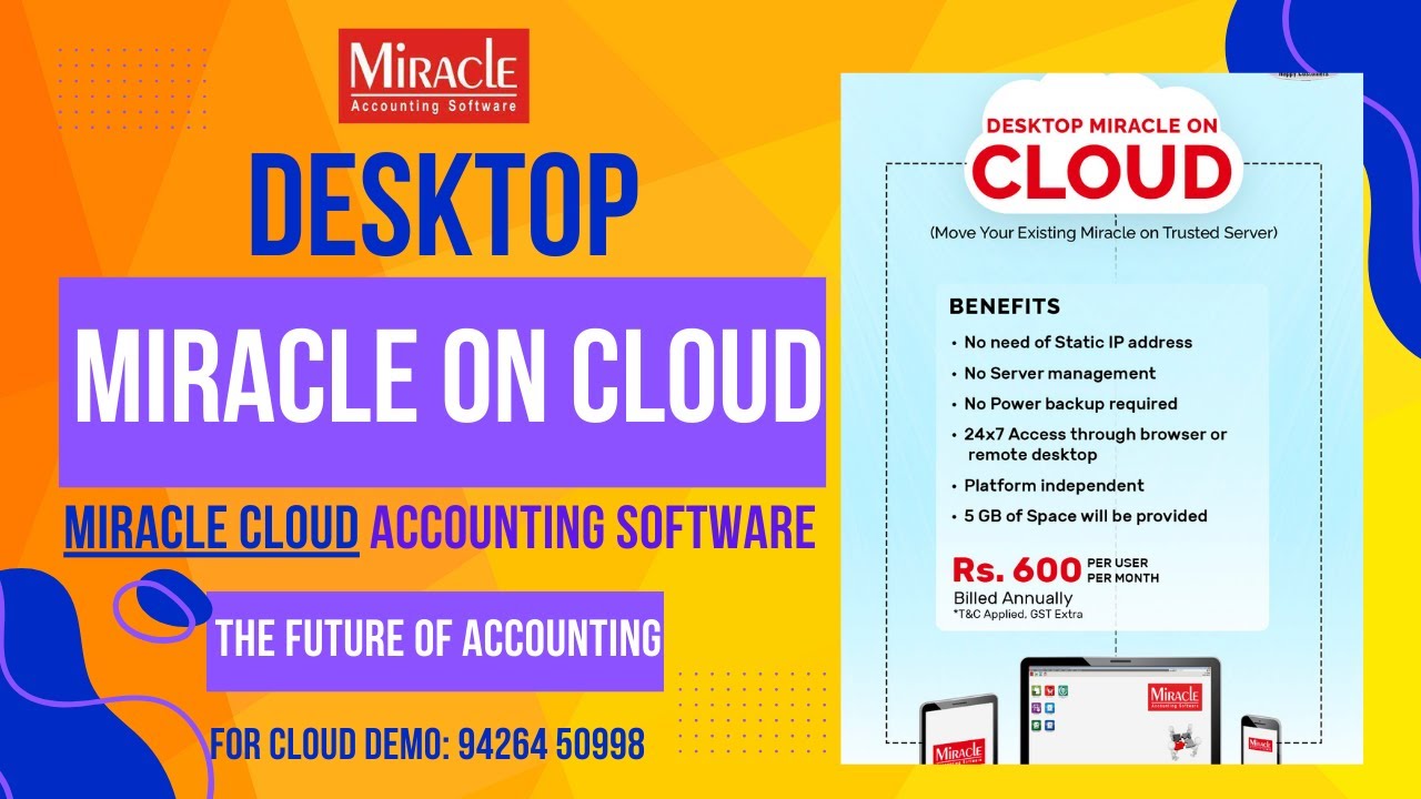 Desktop Miracle on Cloud | The Future of Accounting | Miracle Cloud ...