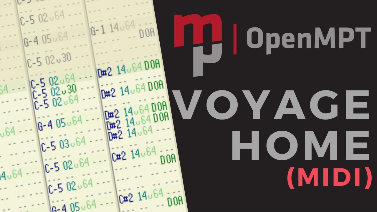 CHIPTUNE | LPChip - OpenMPT "Voyage Home" (MPTM) | Original MIDI ...