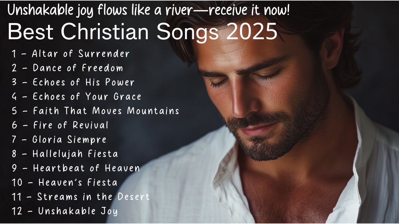 🔥 Best Christian Songs 2025 | Unshakable Joy Flows Like a River—Receive ...
