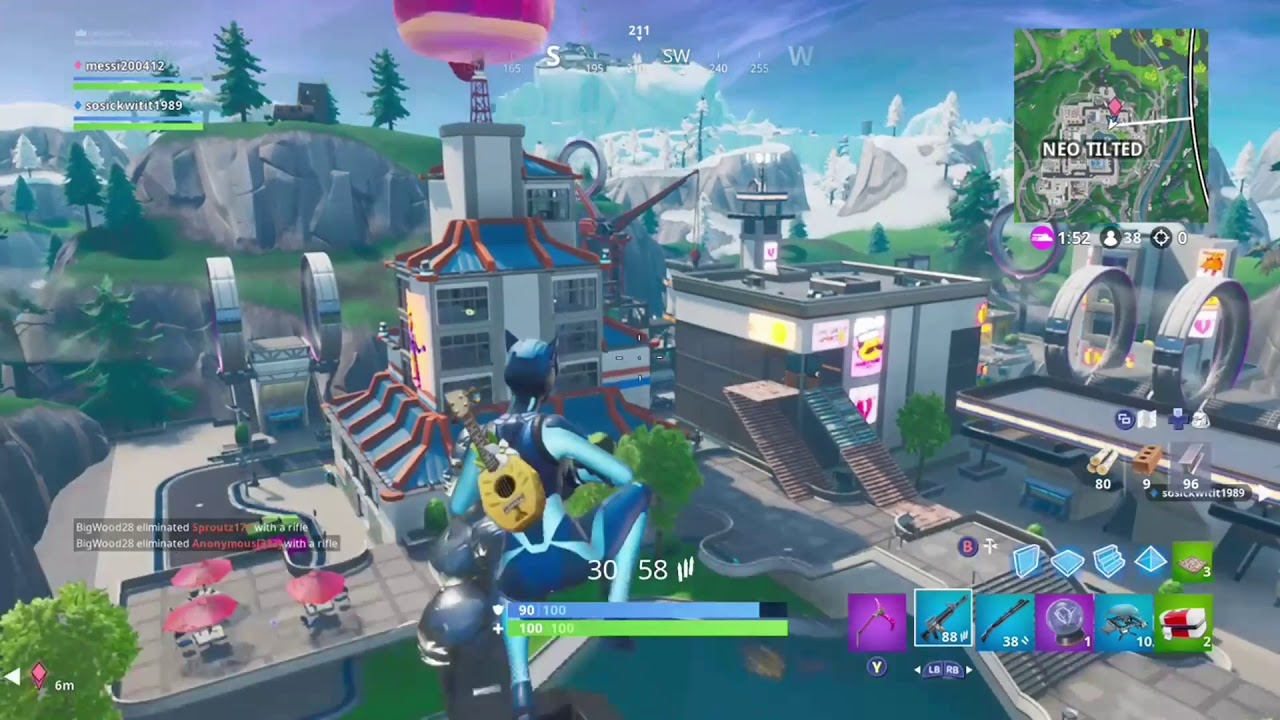 Random back bling challenge - YouTube