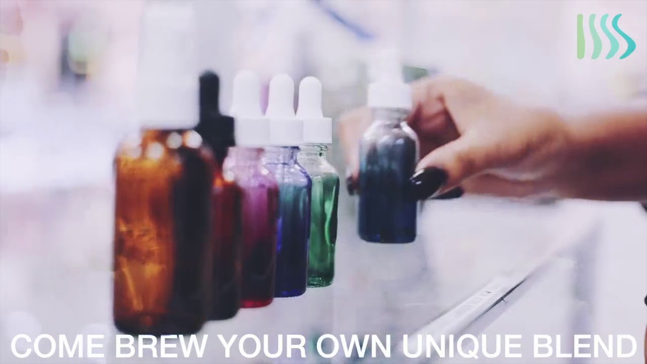 Essential Oil Bar at Bella Crown - YouTube