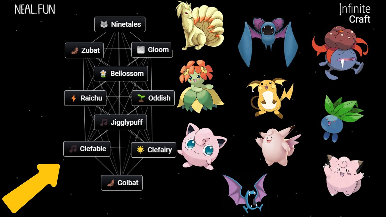 How to Make Legendary Pokémon in Infinite Craft | Get Legendary Pokémon ...