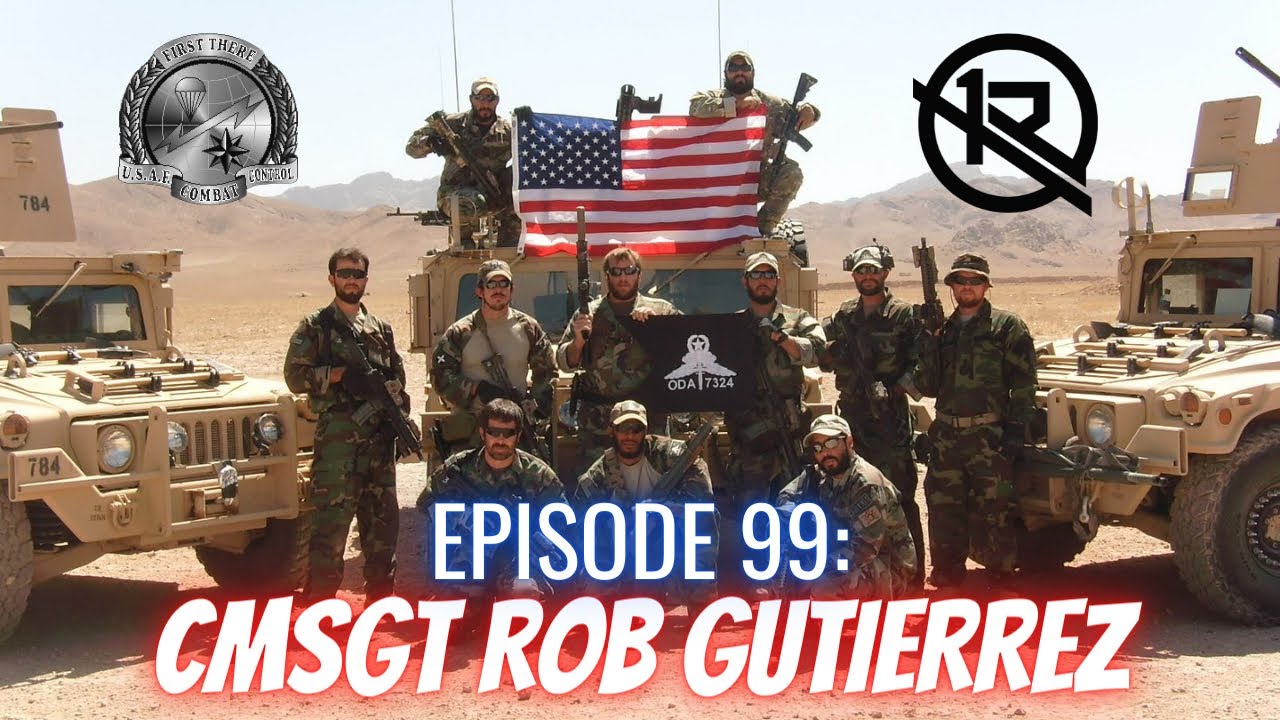 Air Force Cross Recipient CMSgt Rob Gutierrez - YouTube