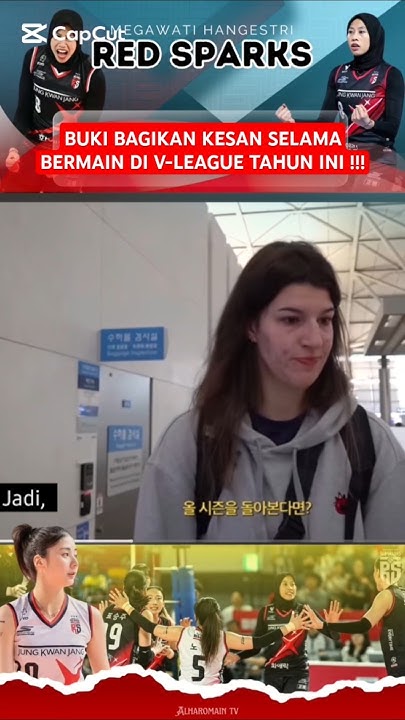 Sampai jumpa di season selanjutnya Buki !!! #redsparks red#megawati #volleyball #vleague - YouTube
