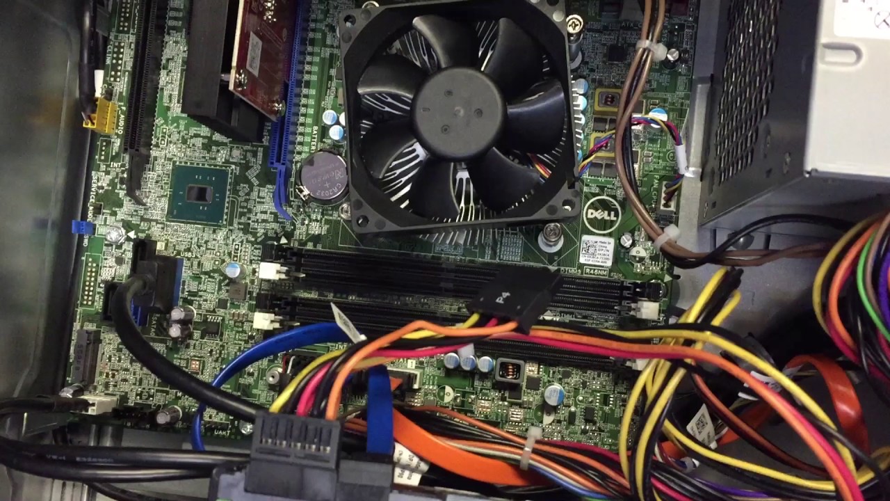 Dell 8900 install memory stick - YouTube