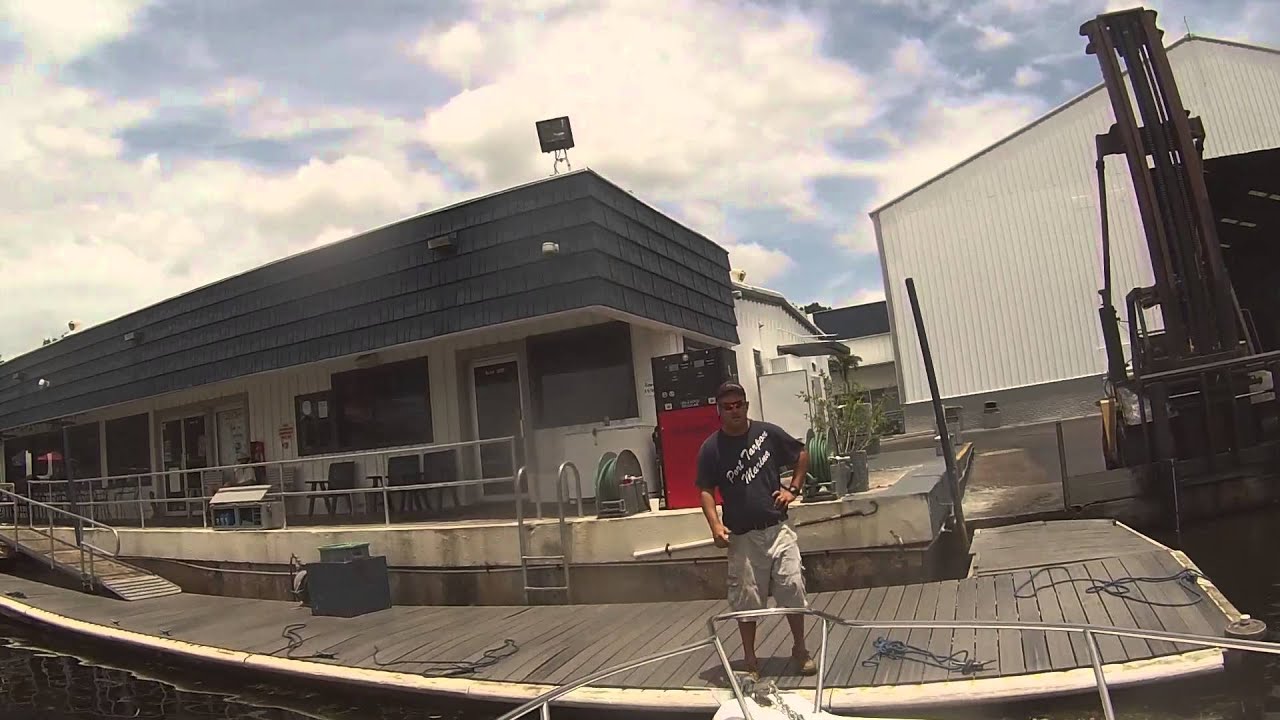 Fishing off Anclote Power Plant June 2015 - YouTube