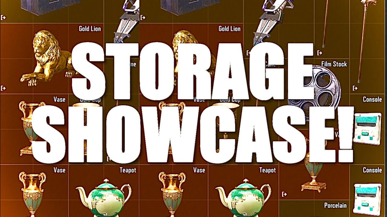STORAGE SHOWCASE - 2 MONTHS LATER! | #arenabreakout - YouTube