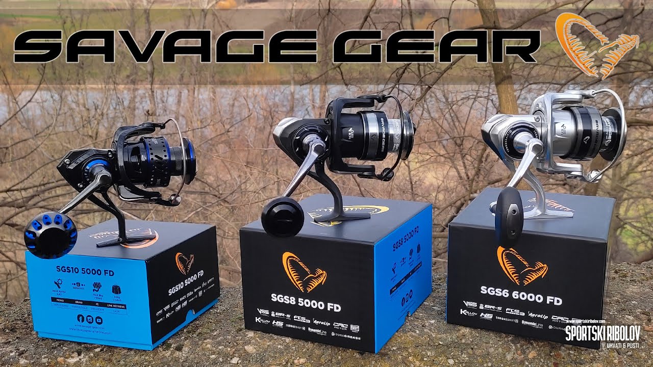 SAVAGE GEAR SGS6, SGS8, SGS10 - YouTube