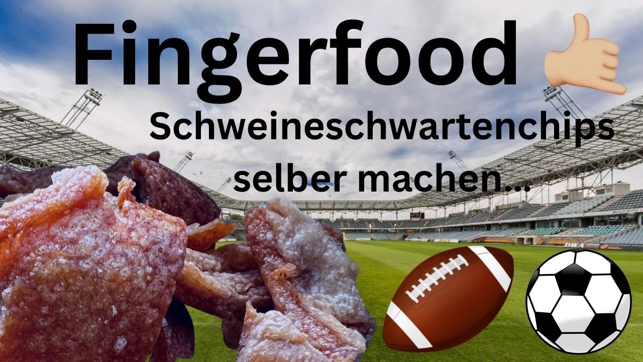 Schweineschwartenchips selber machen / Schweinekrusten / Schwarte ...