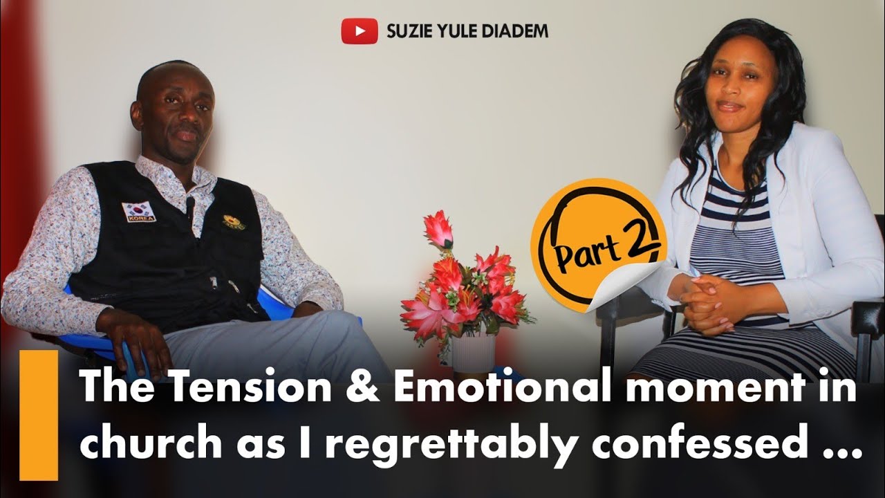 An emotional moment of public confession for a sin I regrettably ...