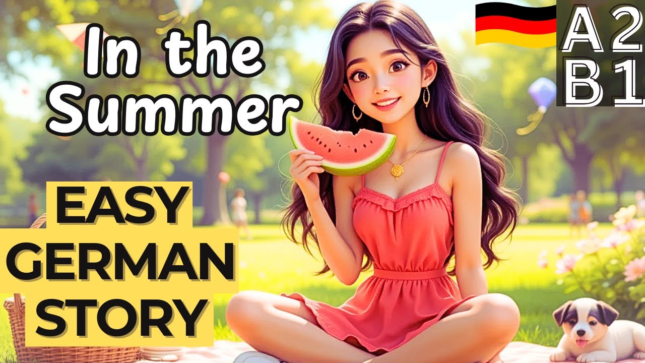 Learn German Through Summer Story | German Listening Practice for [A2 ...