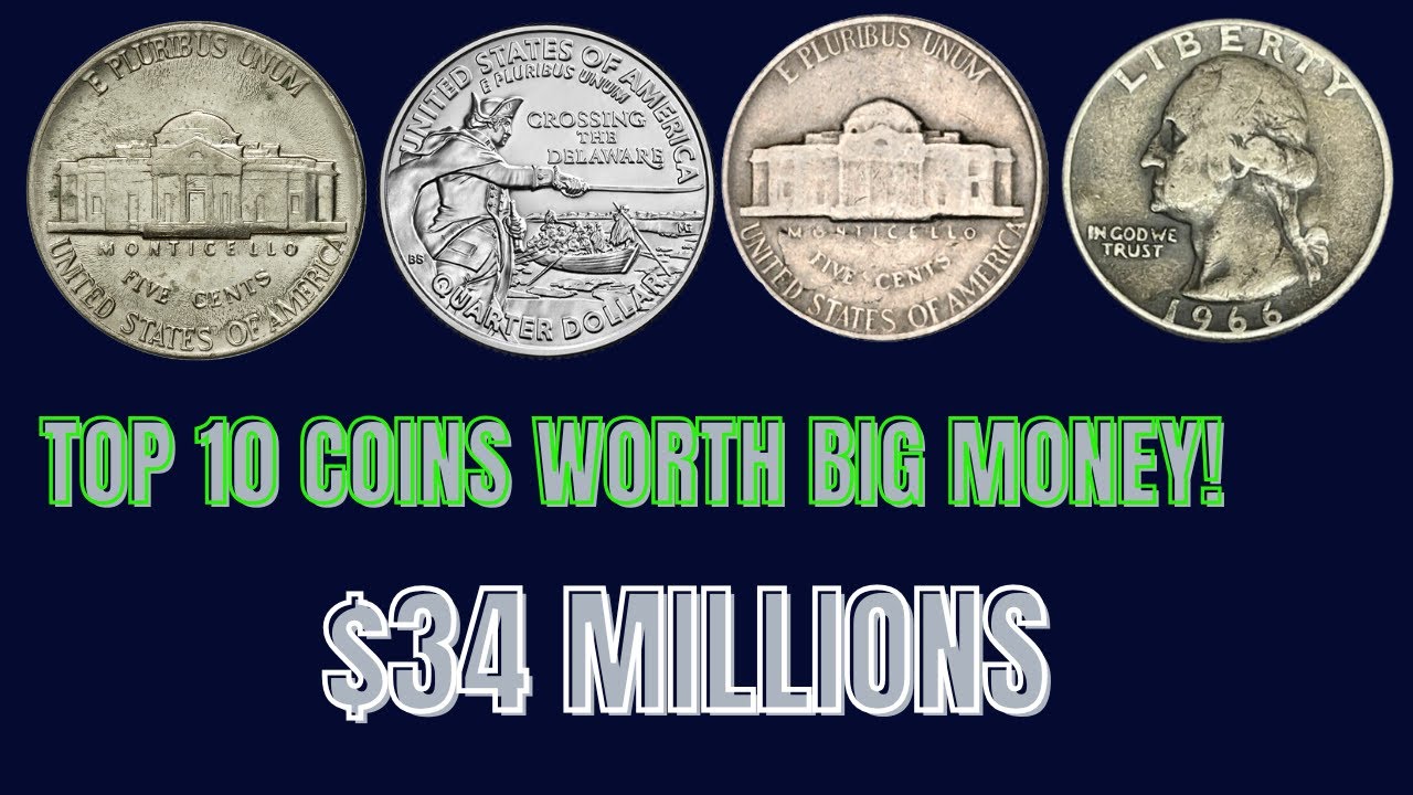 THESE ARE SUPER RARE QUARTERS & NICKELS WORTH BIG MONEY! COINS WORTH ...