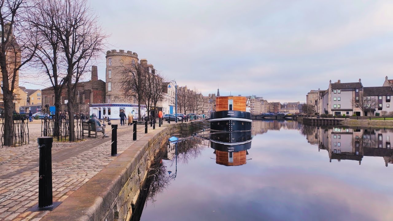 Edinburgh's Leith Shore Uncovered: Surprises Along the Waterfront - YouTube
