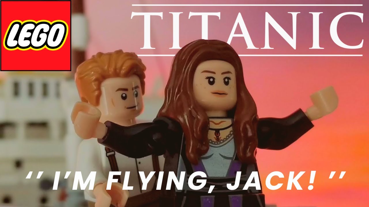 LEGO TITANIC "IM FLYING" SCENE [LEGO TITANIC MOVIE] - YouTube