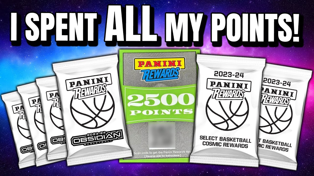25,000+ PANINI POINTS!!! | 2023-24 Panini Select Cosmic & Obsidian ...