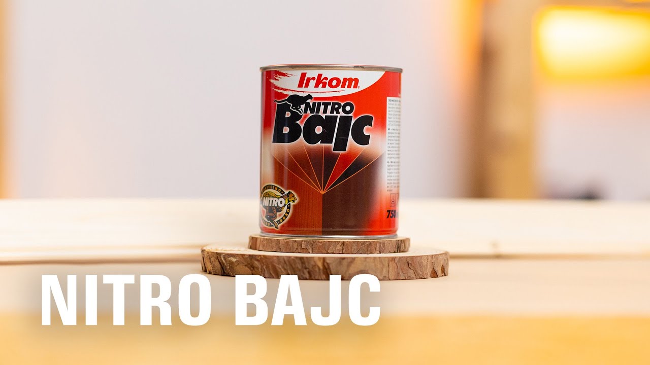 Nitro Bajc za drvo / Dekorativna Priprema Drveta / Pravilna Upotreba ...