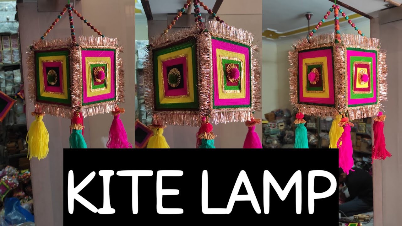 beautiful Handmade kite lamp home decoration items | kite lamp design ...