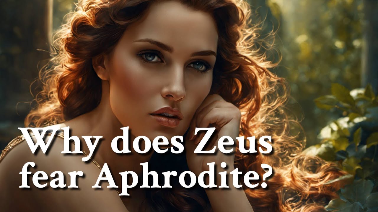 Why Does Zeus Fear Aphrodite Greek Mythology Story Youtube