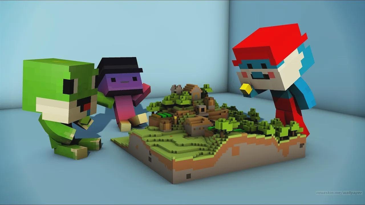 ¡Competencia de construcción rápida en equipo! - Minecraft Speed ...