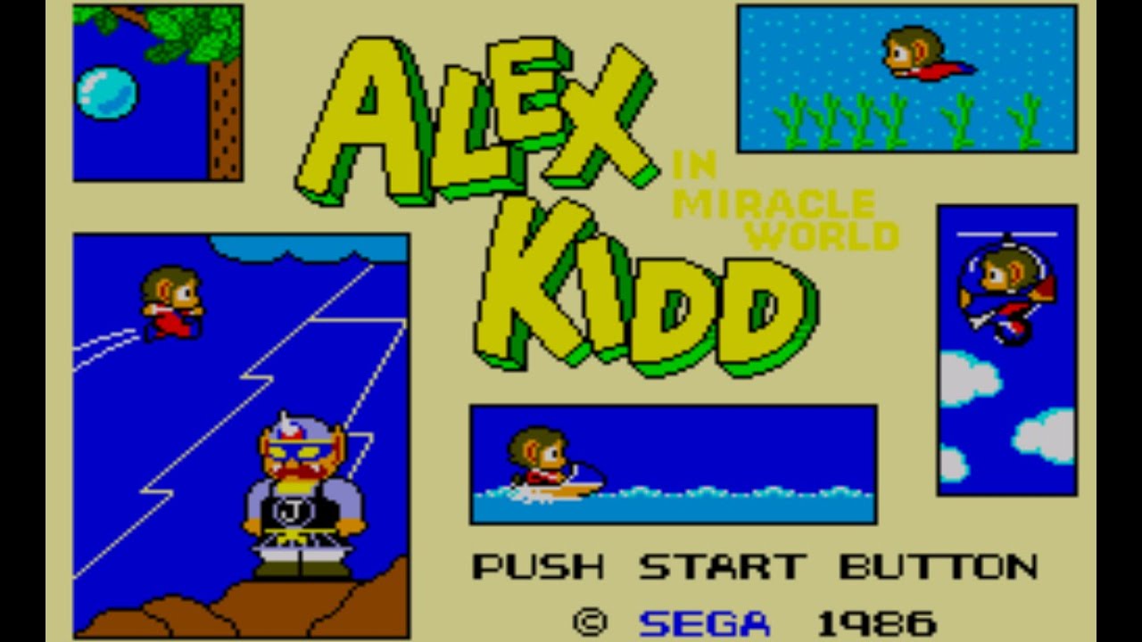 Alex Kidd in Miracle World Sega Genesis - Gameplay - YouTube