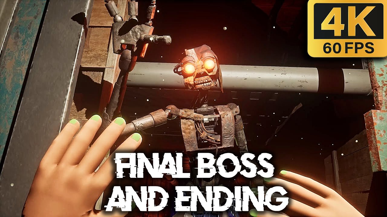 FNAF Security Breach RUIN DLC FINAL BOSS Fight + Ending (4K60fps) - YouTube