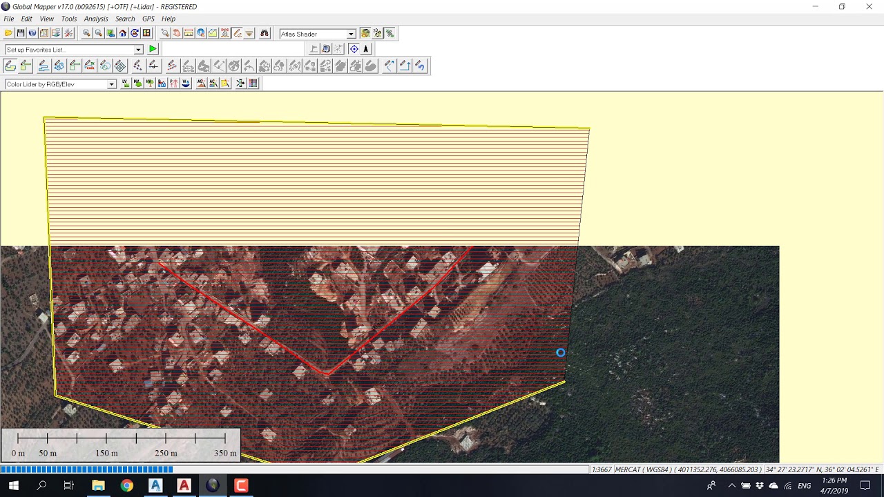 Road and surface from global mapper to civil 3d with profile creation ...