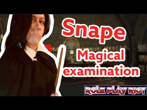 Snape Magical Examination ASMR - YouTube