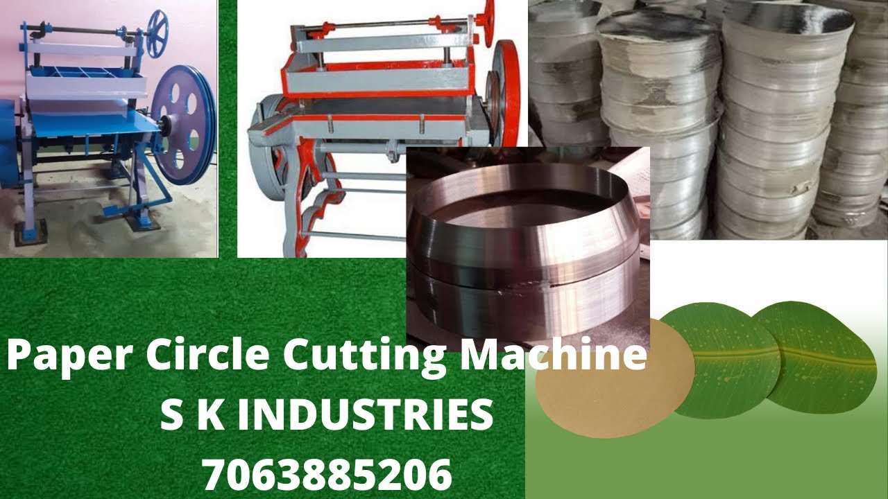 PAPER PLATE CIRCLE CUTTING MACHINE I I BUSINESS IDEAS I INDIA I SMALL ...