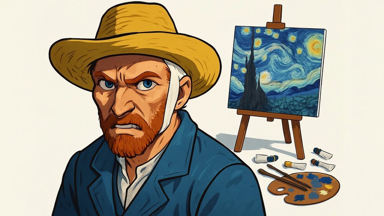 History For Sleep | The Story Of Vincent Van Gogh - YouTube