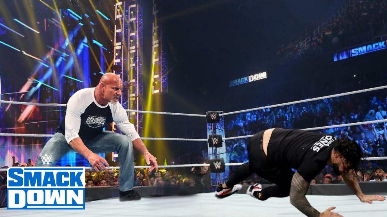 Goldberg Brutal Attack Roman Reigns in SmackDown Highlights 12-February ...