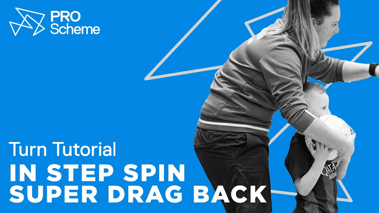 [TURN TUTORIAL] In Step Spin and Super Drag Back - YouTube