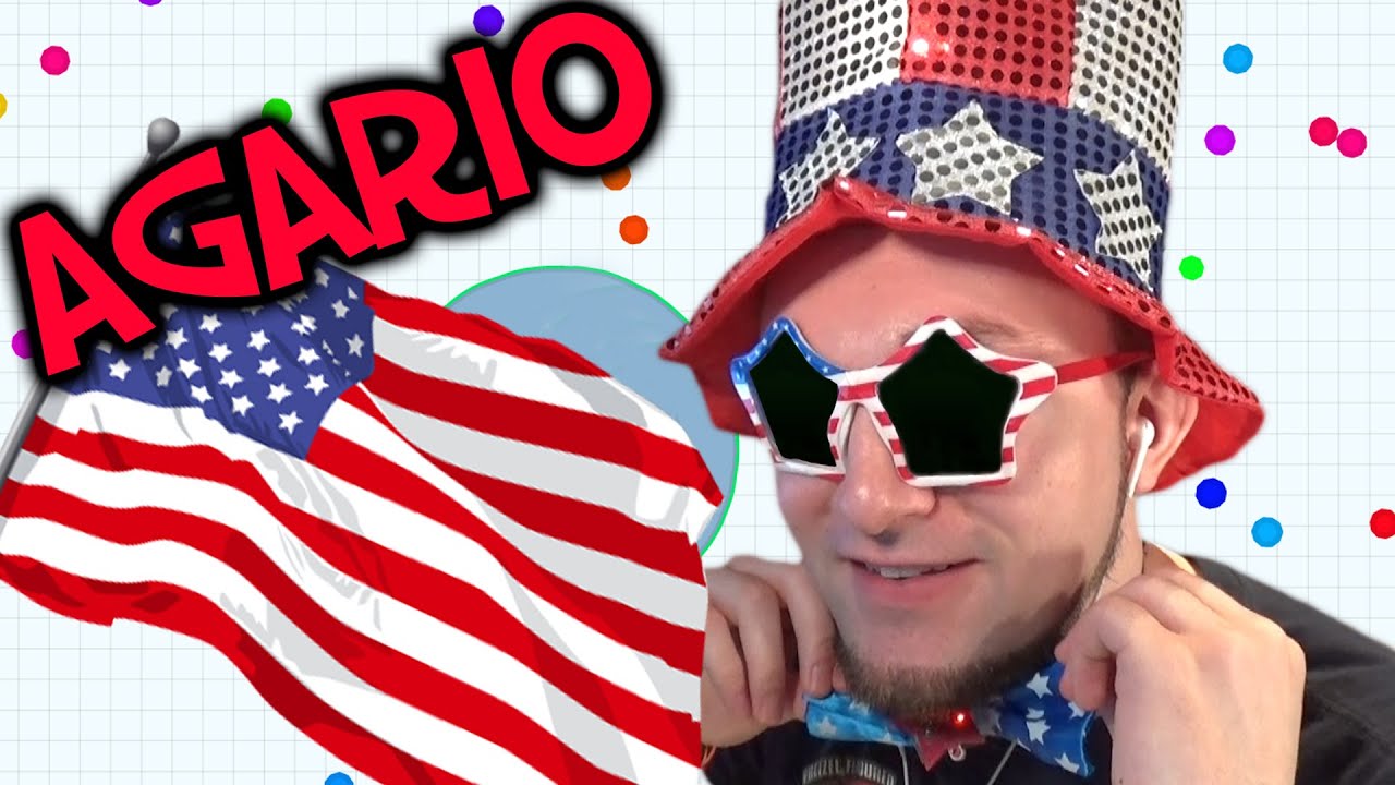'MURICA! Happy July 4th! | Agario (Agar.io Gameplay) - YouTube