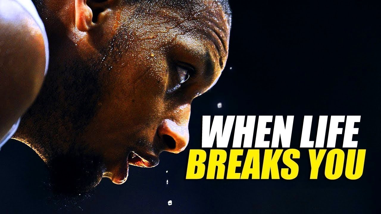 When Life Breaks you never give up | POWERFUL motivational speech ...