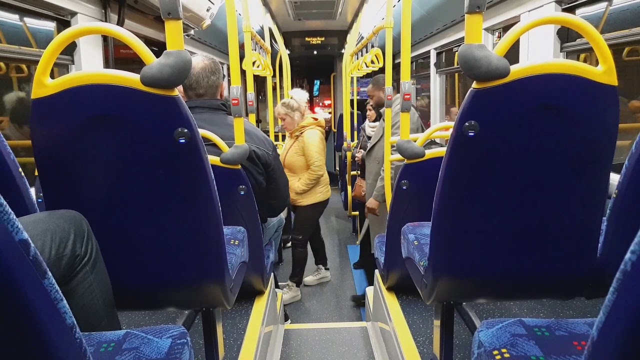 Fast. Journey on the 444. LF20XMV. SEe113. Go Ahead London E200 EV ...