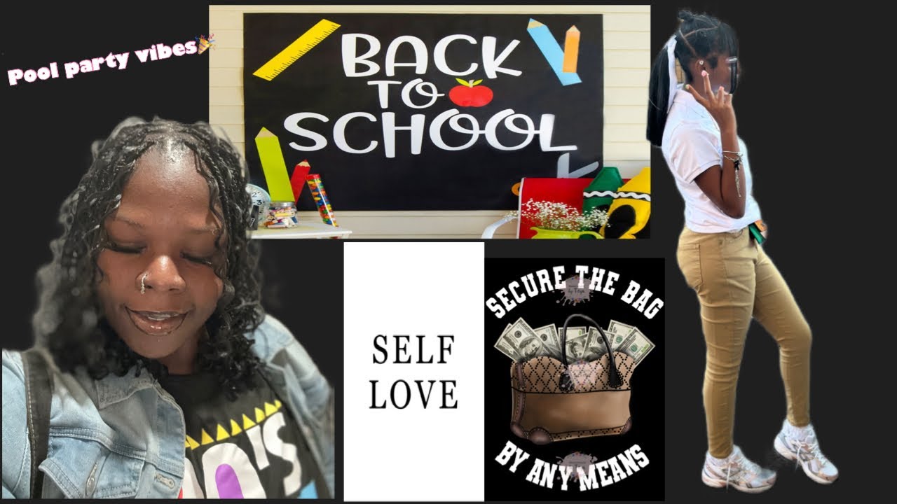 JAYONNA’S FIRST DAY BACK TO SCHOOL 🏫 +POOLPARTY| HEALING ️‍🩹 # ...