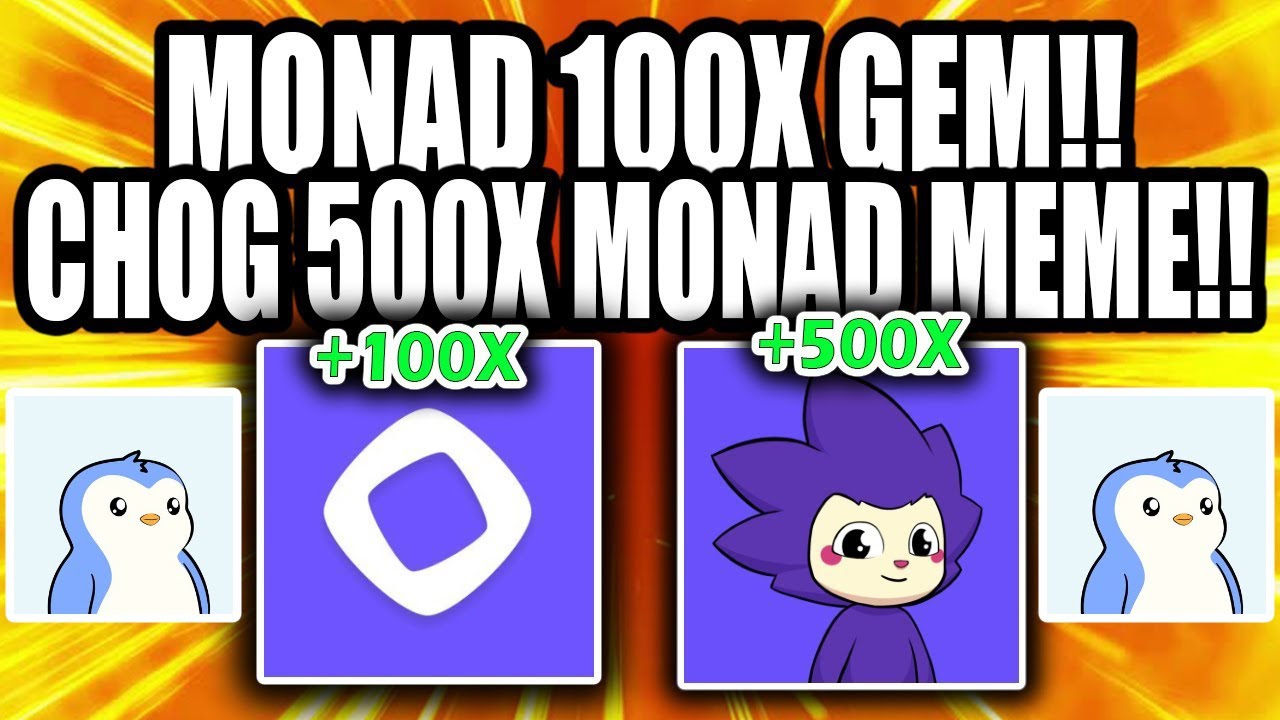 MONAD 100X GEM!! CHOG BILLION DOLLAR MONAD GEM!! - YouTube