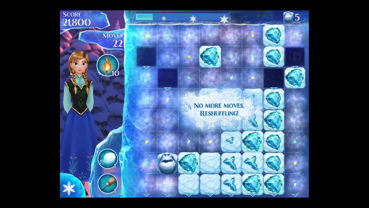 Disney Frozen Free Fall Level 175 - YouTube