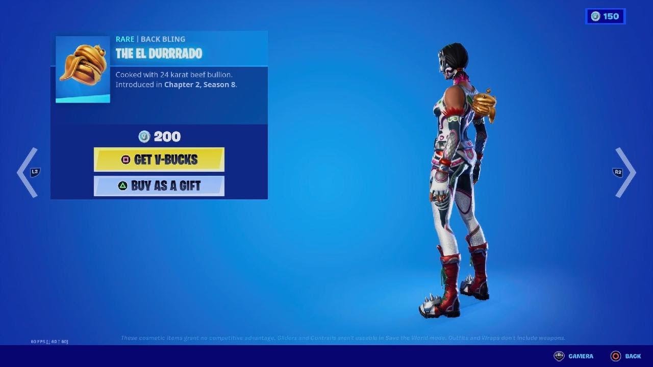 How To Get The El Durrado Backbling For FREE In Fortnite - YouTube
