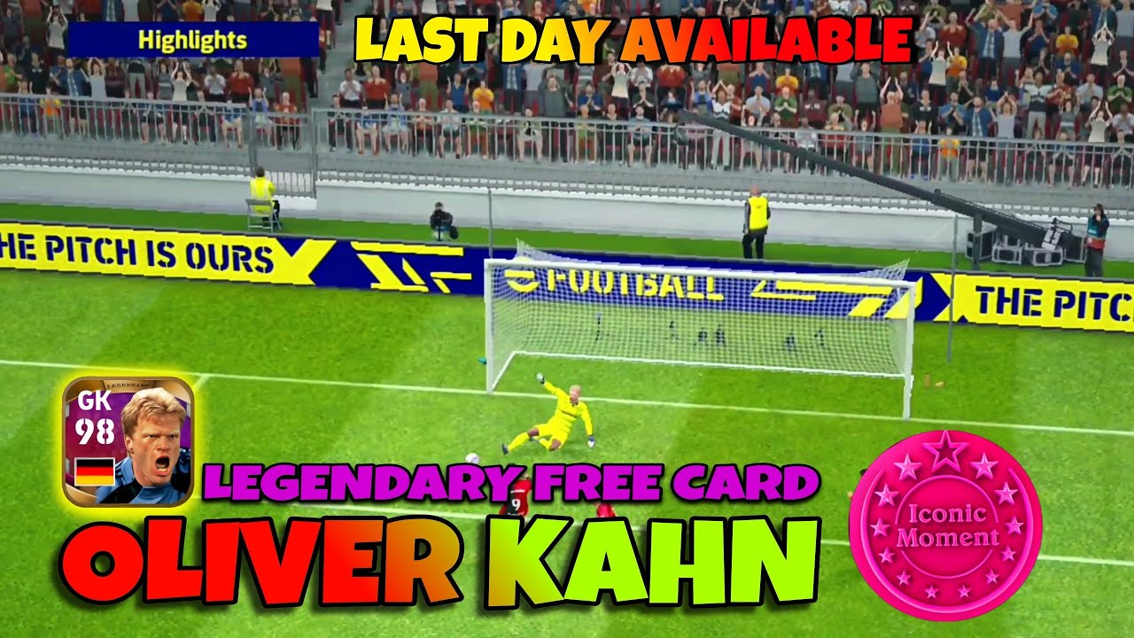 Last chance to sign free O. Kahn iconic card for 5000 epoint in ...