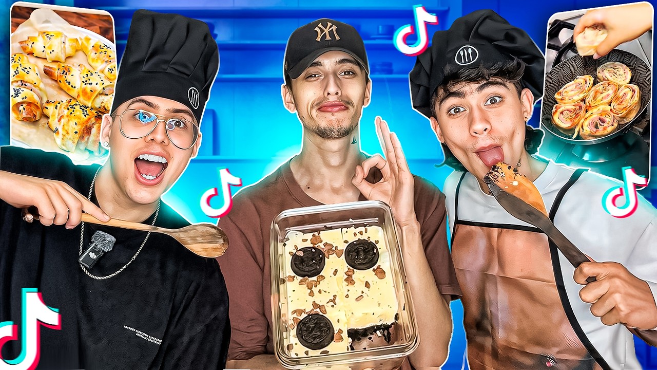 PROBAMOS las RECETAS más VIRALES de TikTok con ANDY y HITBOY 🤯🔥 - YouTube