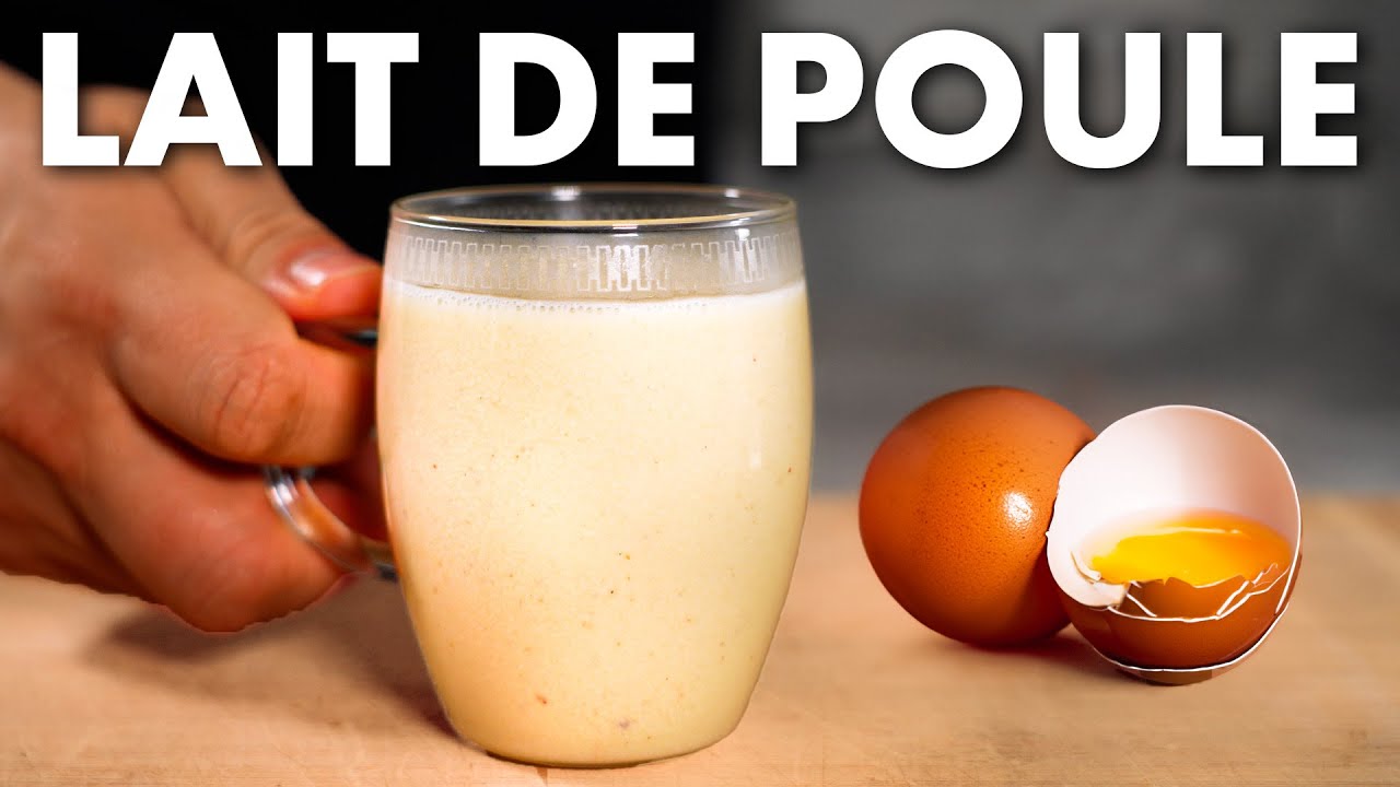 La Recette de lait de Poule à l'Américaine (Eggnog) 🥚🎄😊 - YouTube