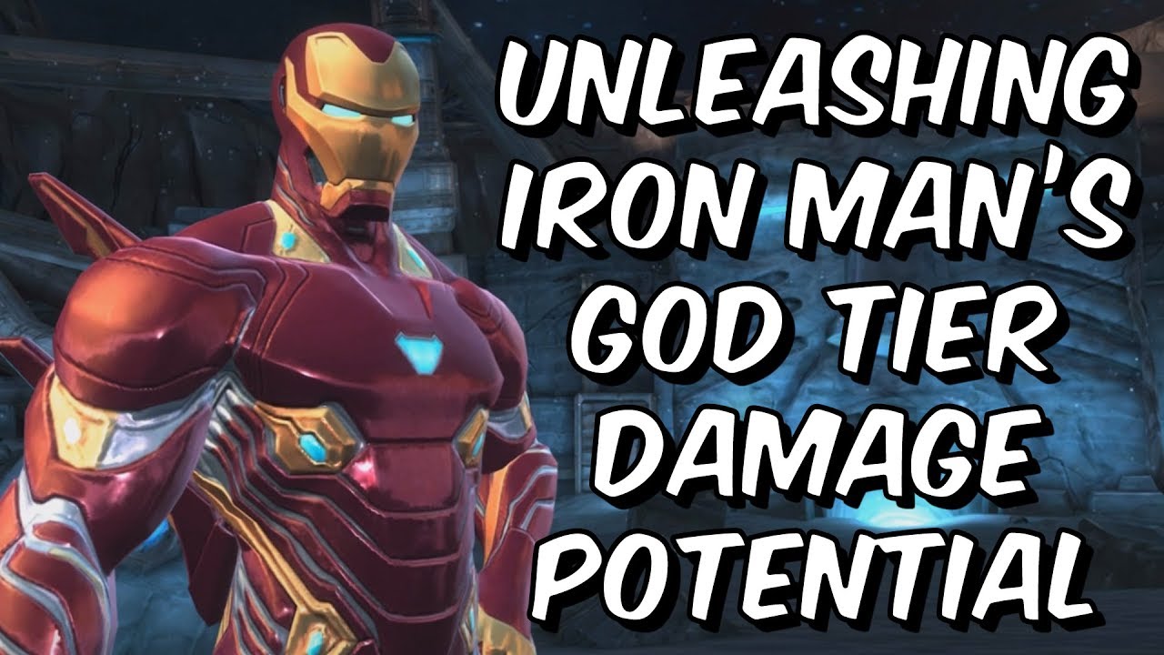 Unleashing Iron Man Infinity War's Full God Tier Damage Potential ...