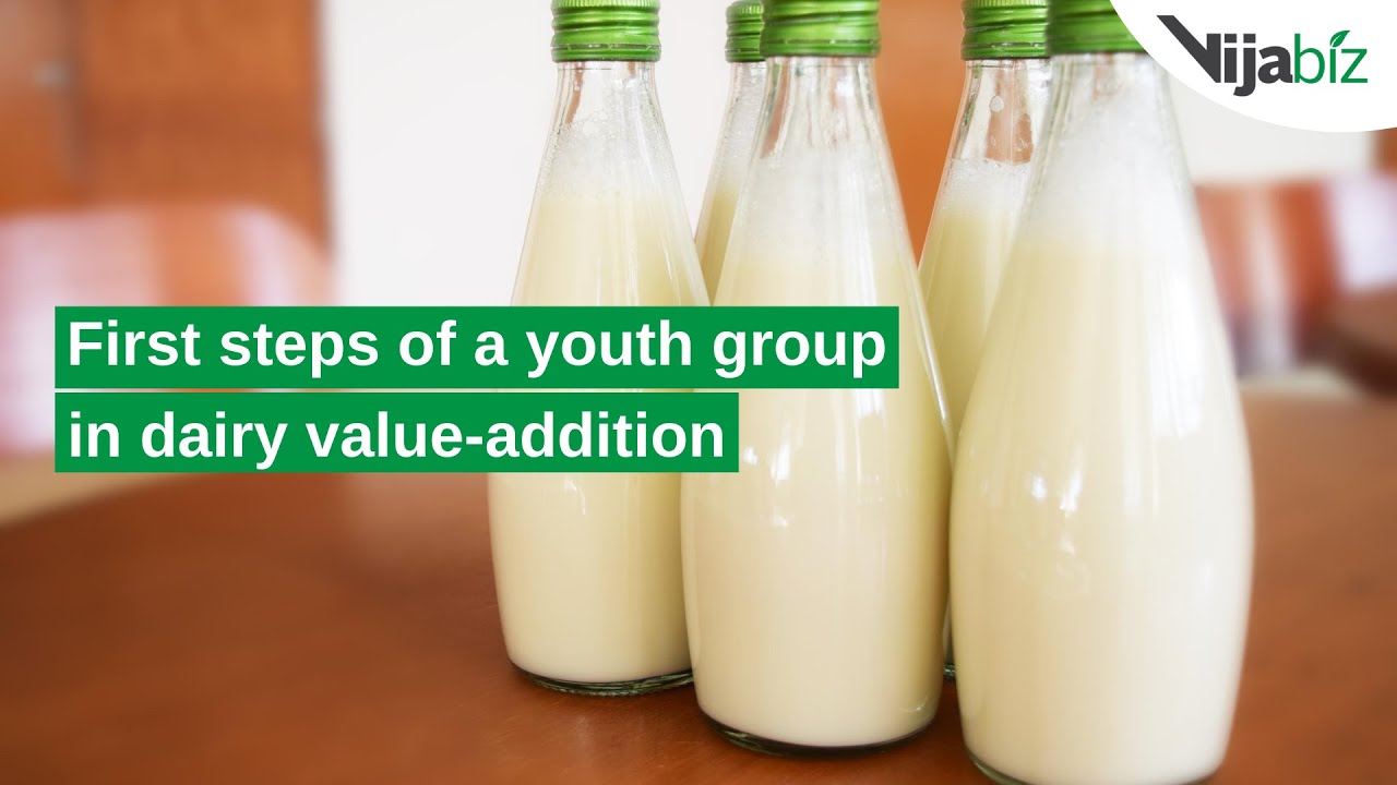 First steps of a youth group in dairy value-addition - Rabai Business ...