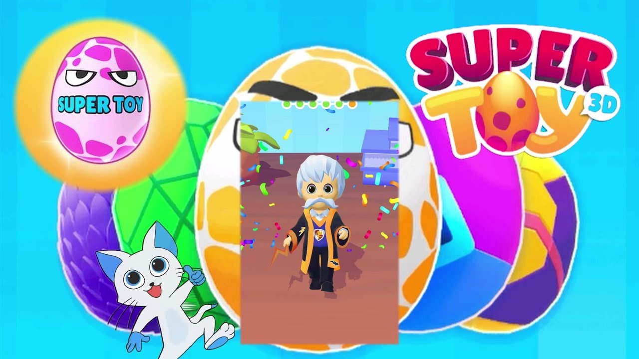 Збираємо колекцію Super Toy 3D: Відкривай кіндер-сюрпризи та прикрашай ...